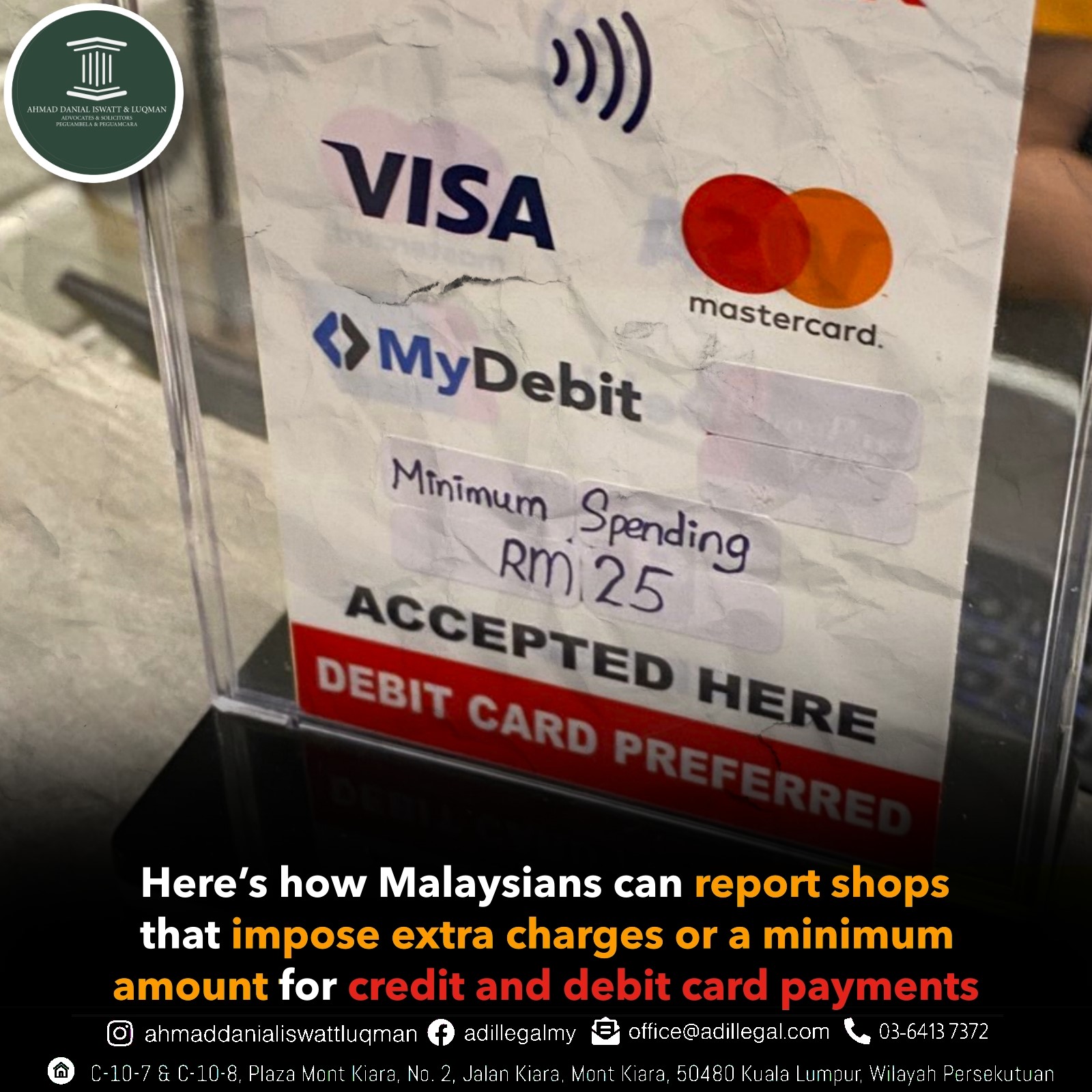 Here’s how Malaysians can report shops that impose extra charges or a ...