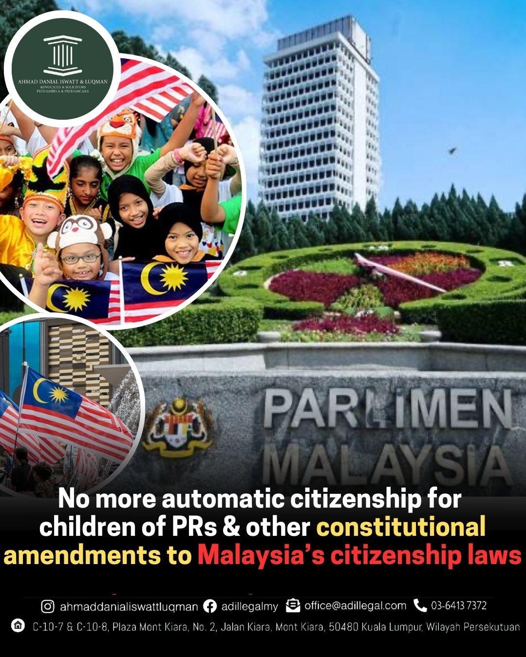 No more automatic citizenship for children of PRs & other ...