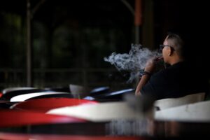 Saw someone smoking or vaping at eateries & other designated non ...